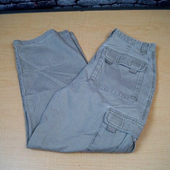 Sideout | Pants | Y2k Sideout Pants Baggy Tan Cargo Outdoor Skate ...
